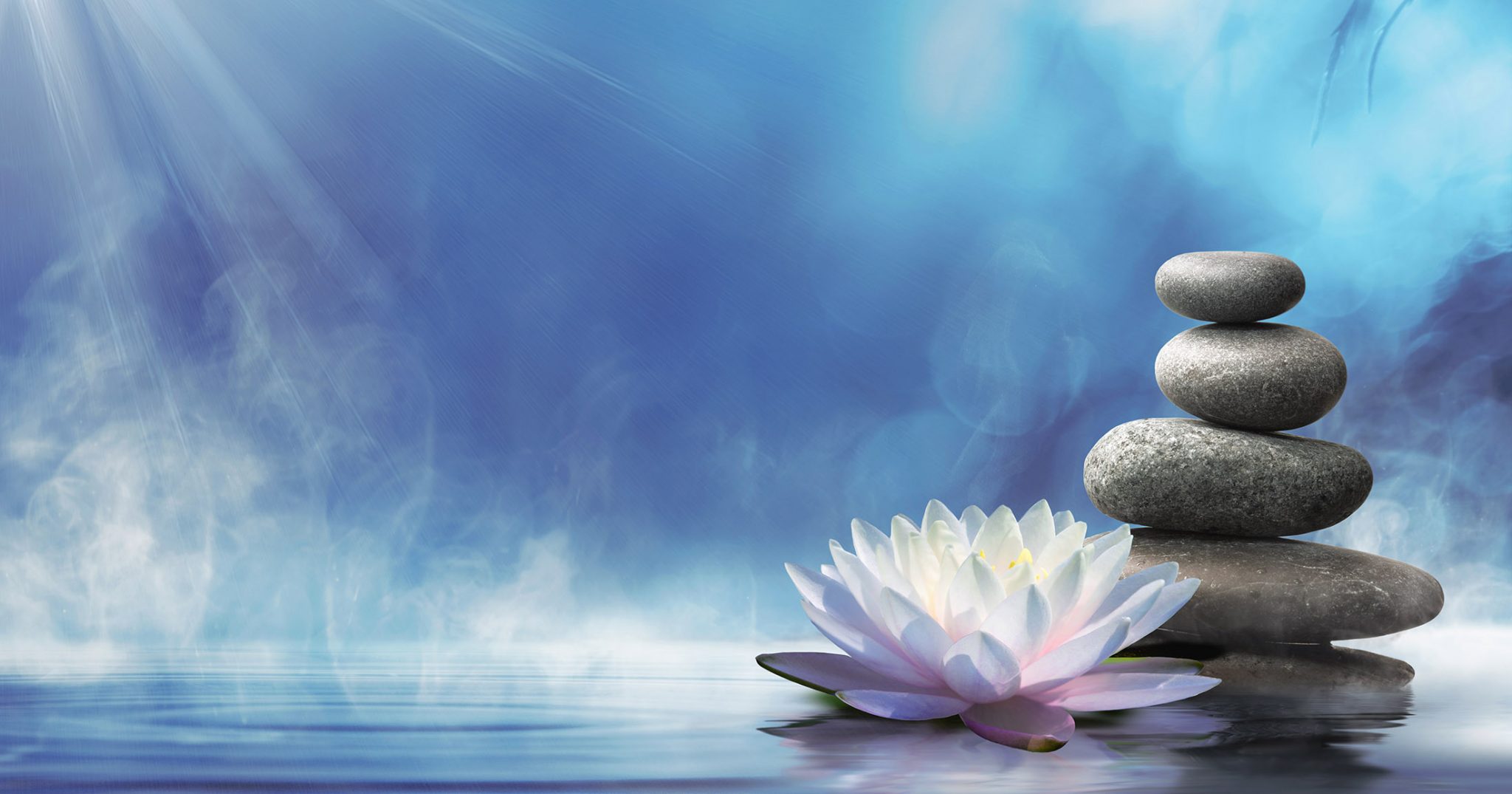 Purity Of The Zen Stones Massage On Water Fndcourage